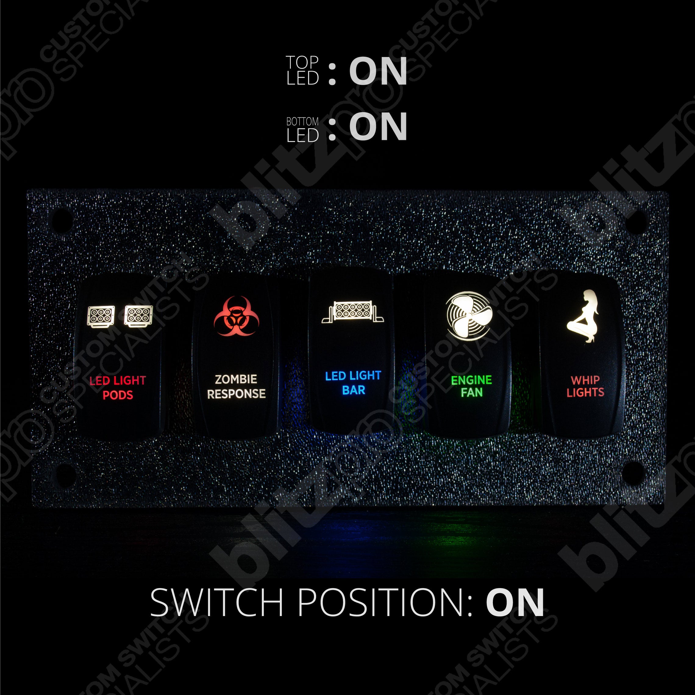 L12 LED Light Bar Two | FLIP Custom Switch Products